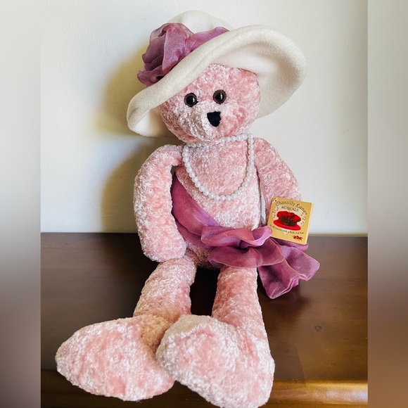 Chantilly Lane | Toys | Chantilly Lane Musical Bear 22 Rose Singing ...